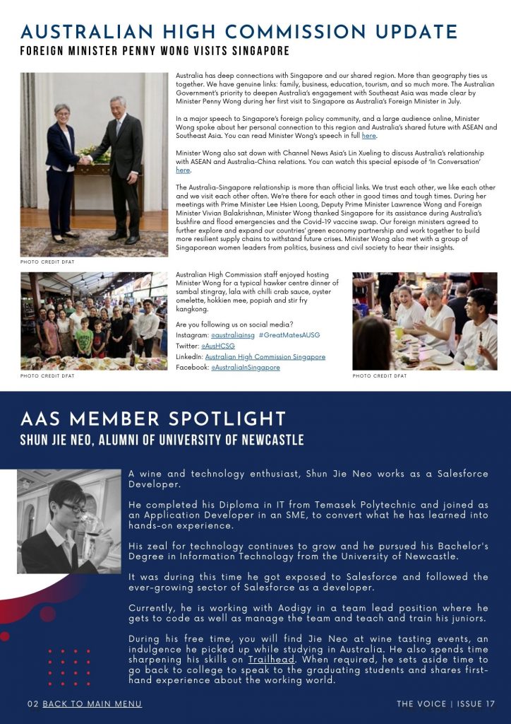 THE VOICE | AAS MONTHLY NEWSLETTER